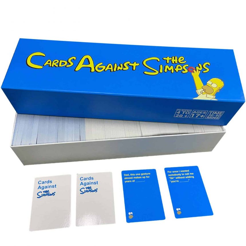 Cards Against the Simpsons - Game With 500+ Cards - EditionCards