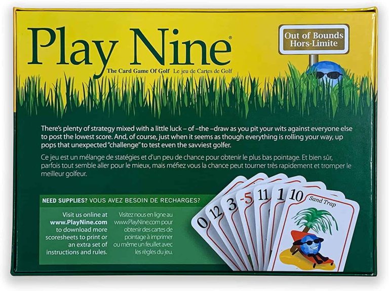 Play Nine Card Game Review: Playing Golf Without A Ball! - EditionCards