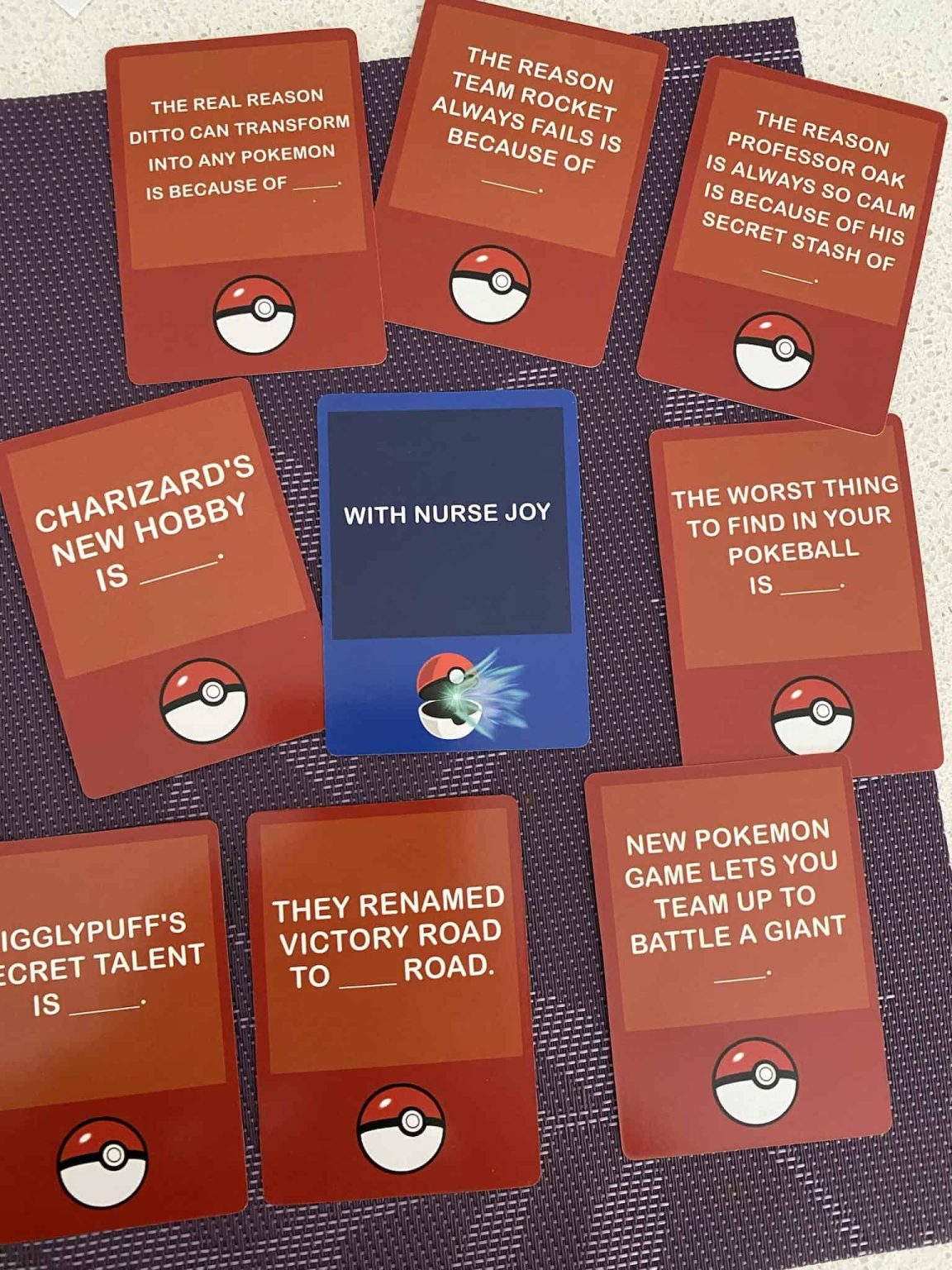 Pokémon Against Humanity: 170 Cards Buy The Game - EditionCards