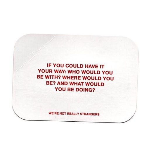 ‘We’re Not Really Strangers’ Questions Of All Categories - EditionCards