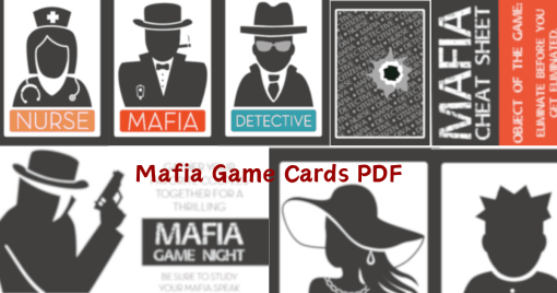 Mafia Game Cards Printable - The Best Way To Play! - EditionCards