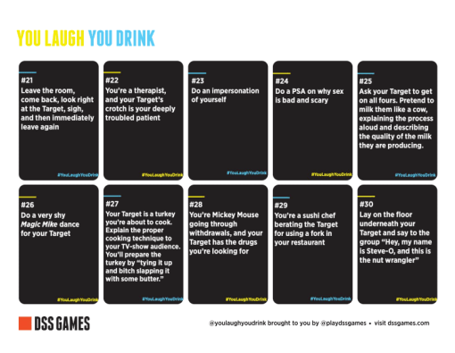 You Laugh You Drink PDF: Print, Play, and Drink! - EditionCards