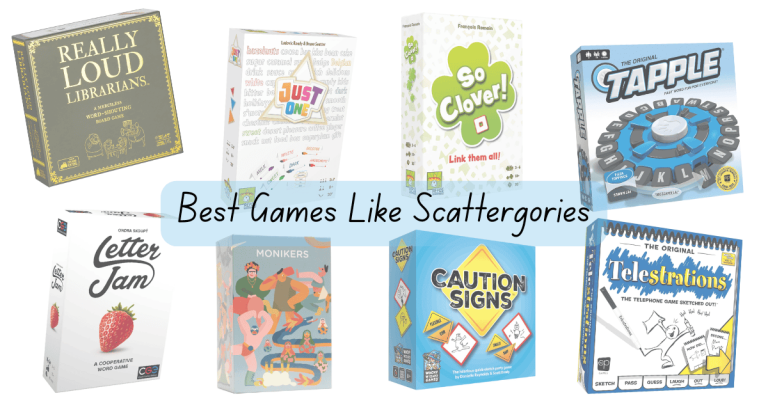 8 Best Games Like Scattergories For Fast-Paced Wordplay - EditionCards