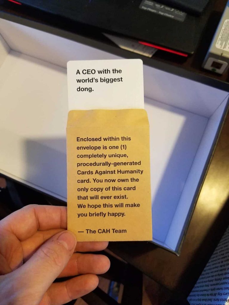 Hidden Cards in Cards Against Humanity - The Bigger Blacker Box ...