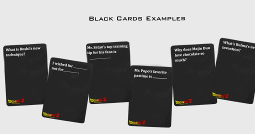 Cards Against Dragon Ball Over 300 Cards - EditionCards