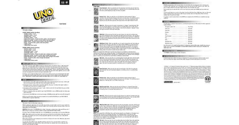 UNO Flip PDF Printable – Download All 112 Cards for Free! - EditionCards