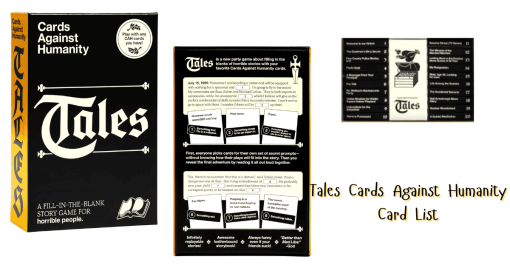 Tales Cards Against Humanity Card List - EditionCards